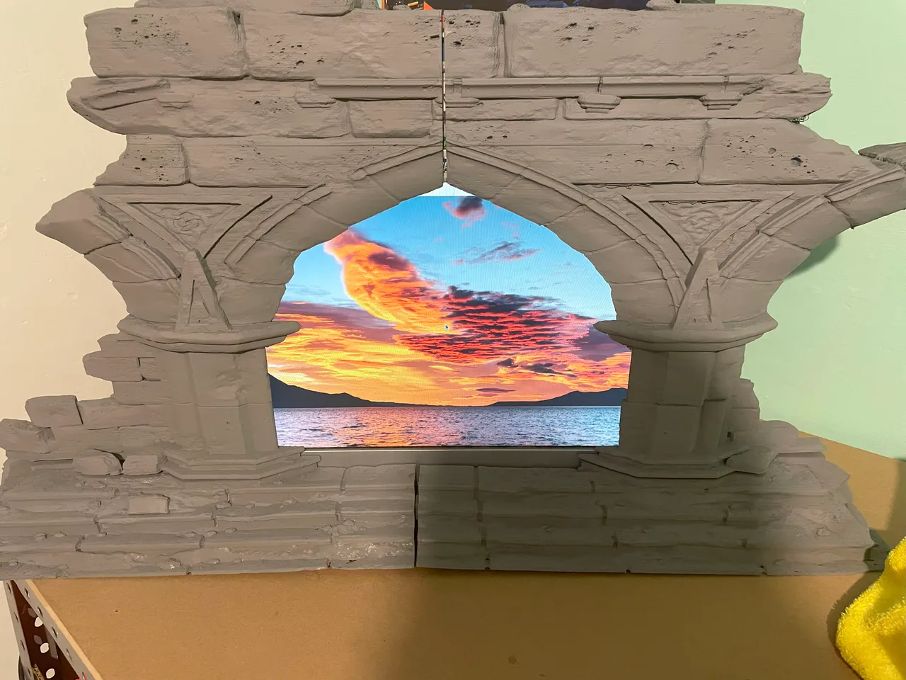 RUINS-INSPIRED MONITOR ARCH STAND by Don Kow Trejo | Download free STL ...