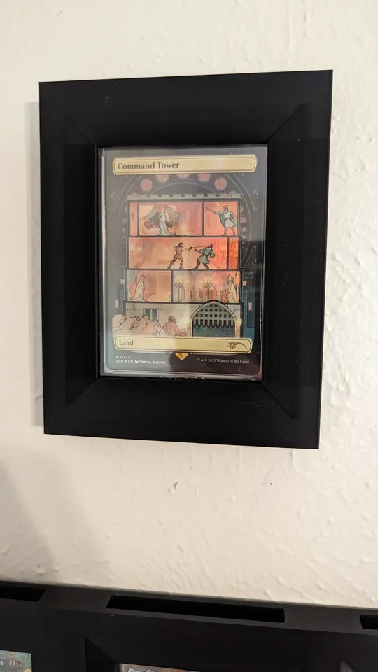 TCG Card Display Frame by Adam | Download free STL model | Printables.com