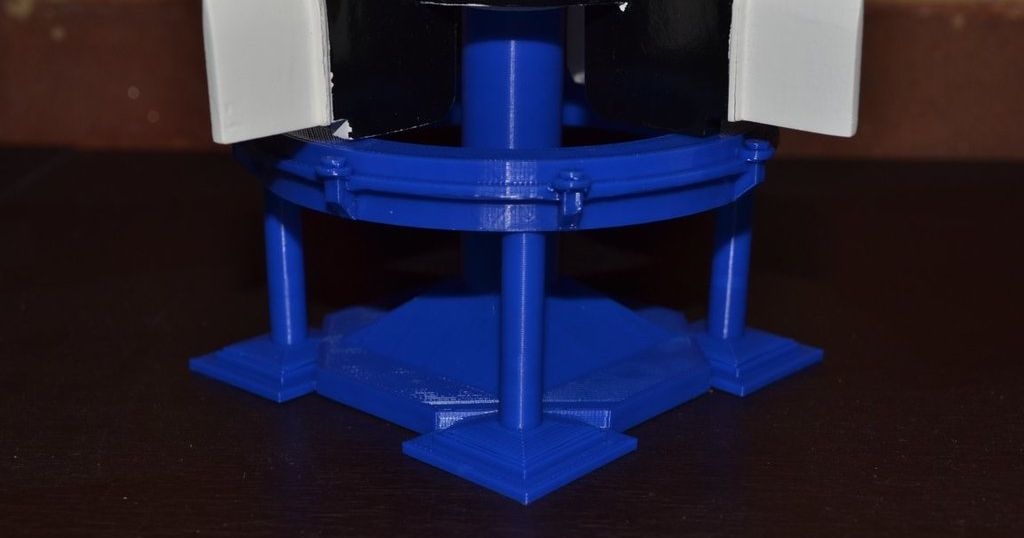 Redstone Style Model Rocket Display Stand by Austin Aerospace Education ...