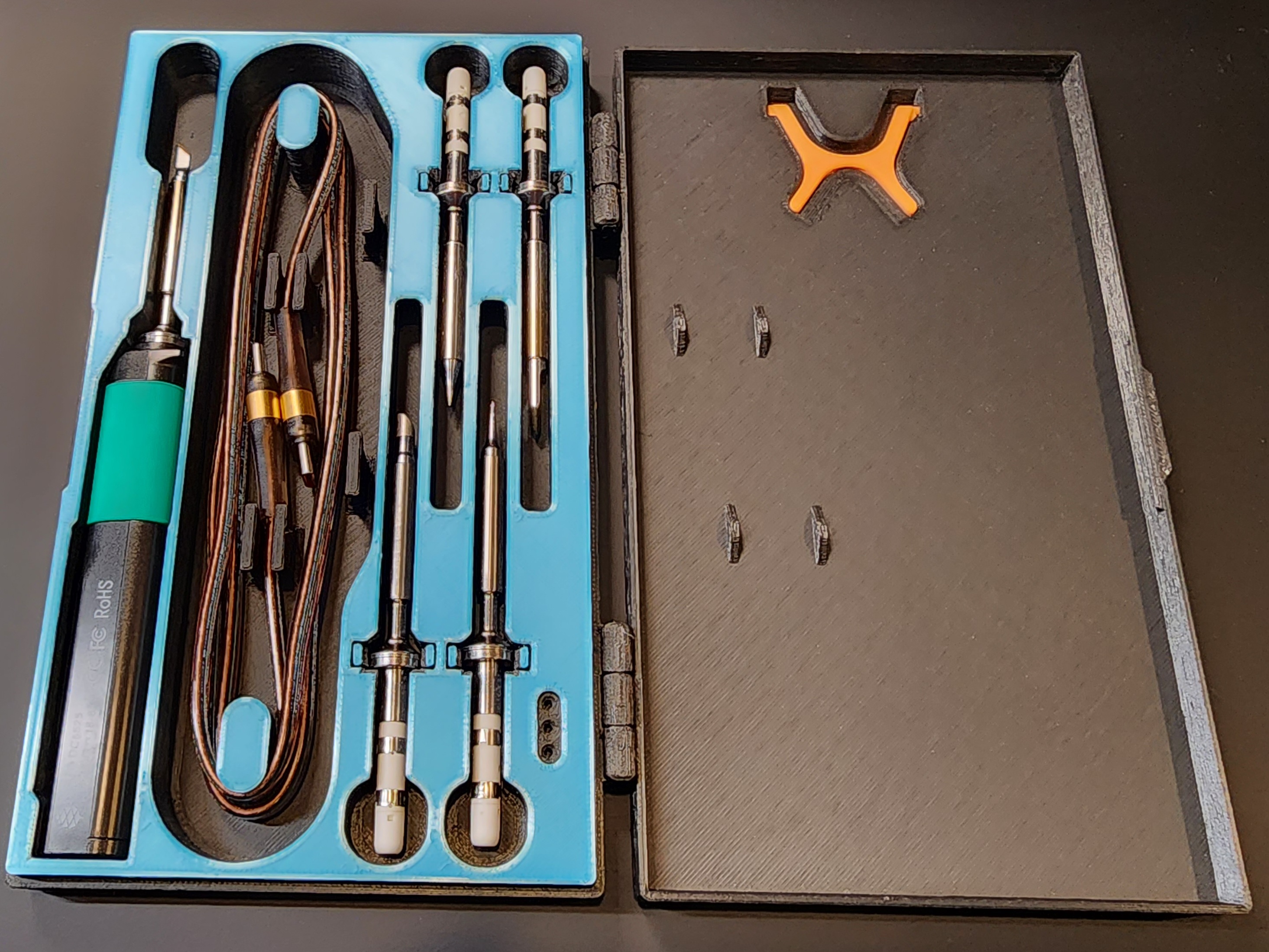 #0120 Pinecil V1/V2(BB2) Hard Case for Smart Mini Portable Soldering ...