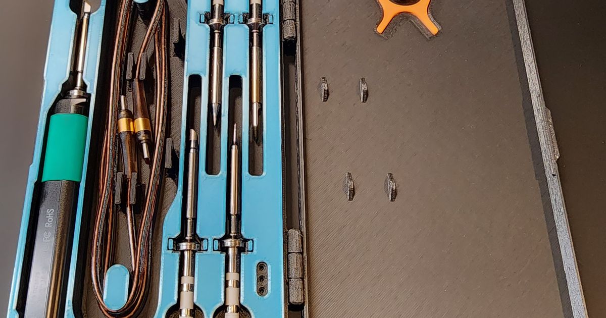 #0120 Pinecil V1/V2(BB2) Hard Case for Smart Mini Portable Soldering ...