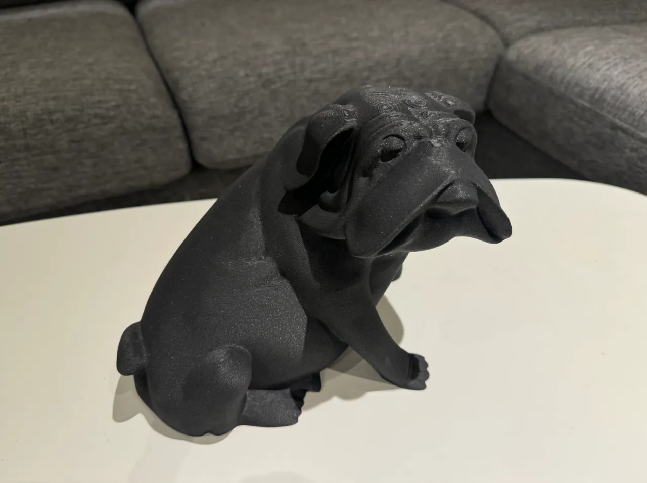 Sitting Dog by Stigern | Download free STL model | Printables.com