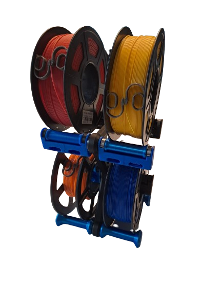 Filament Spool Holder for 4 Spools by BMA | Download free STL model ...