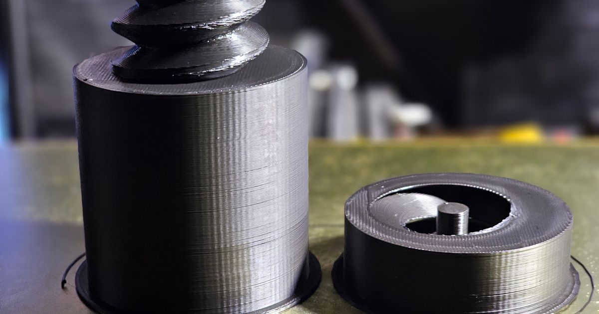 Spool Hub Generator V2 *Parametric* by Just Justin | Download free STL ...