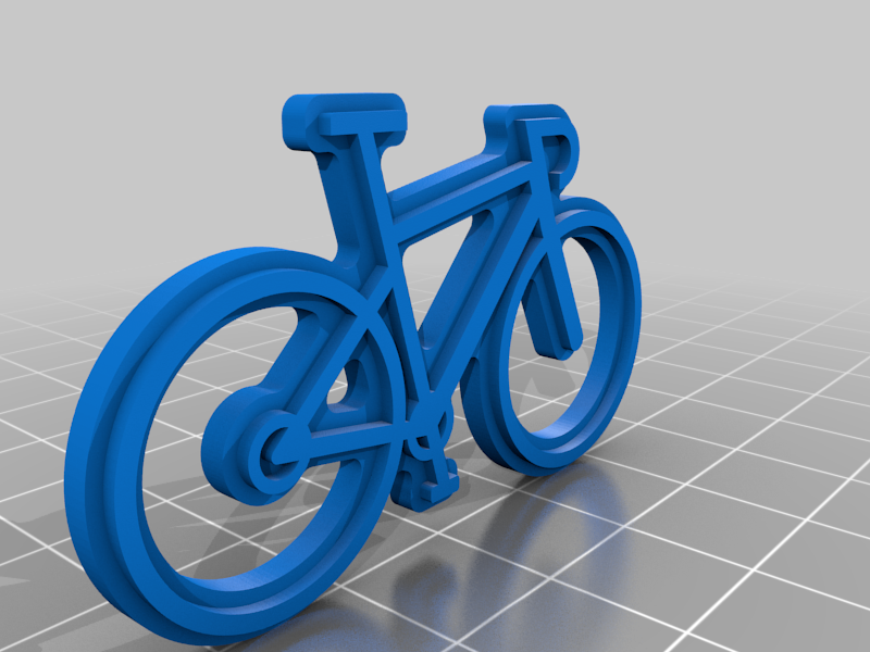 Bike keychain by dantech | Download free STL model | Printables.com