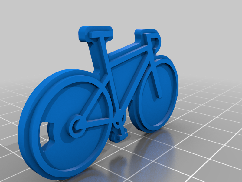 Bike keychain by dantech | Download free STL model | Printables.com