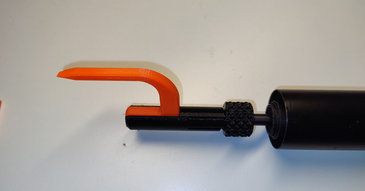 Fishing Rod Hook System for Geocaching (parametric) by MichaelQ ...