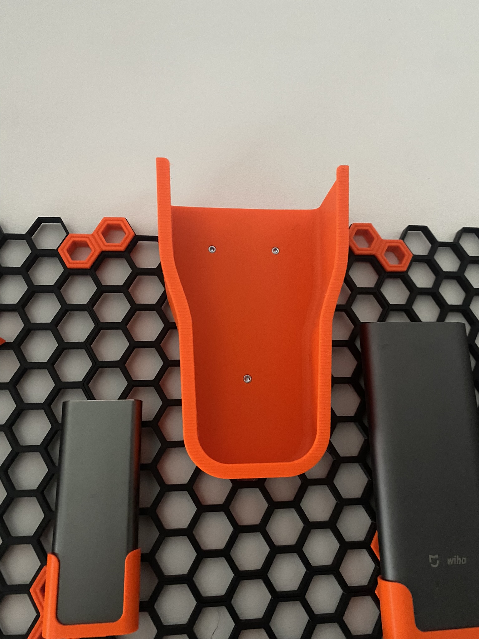 Brother P-Touch holder for honeycomb storage wall by Andrzej | Download ...