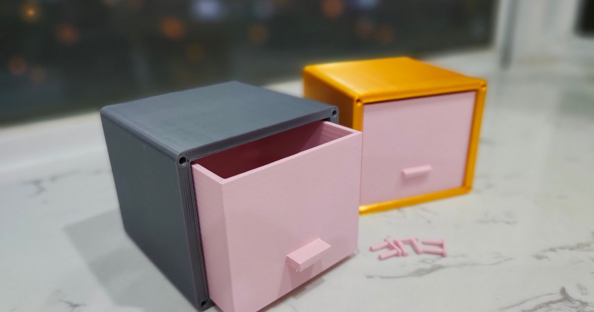 Interlocking Multipurpose Boxes by Suren | Download free STL model ...