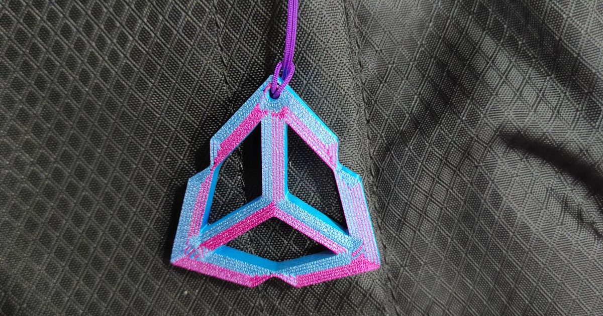 Unity 3D Logo Keychain/Bag Charm by Suren | Download free STL model ...