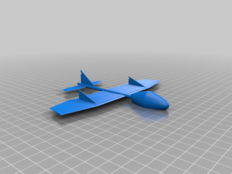 Flying Airplane by GevaB | Download free STL model | Printables.com