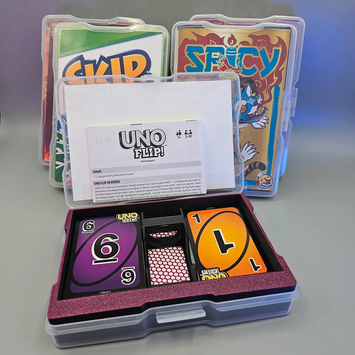 Card Game Storage - Photo Caddy Inserts by Chaymberr_crafts | Download ...