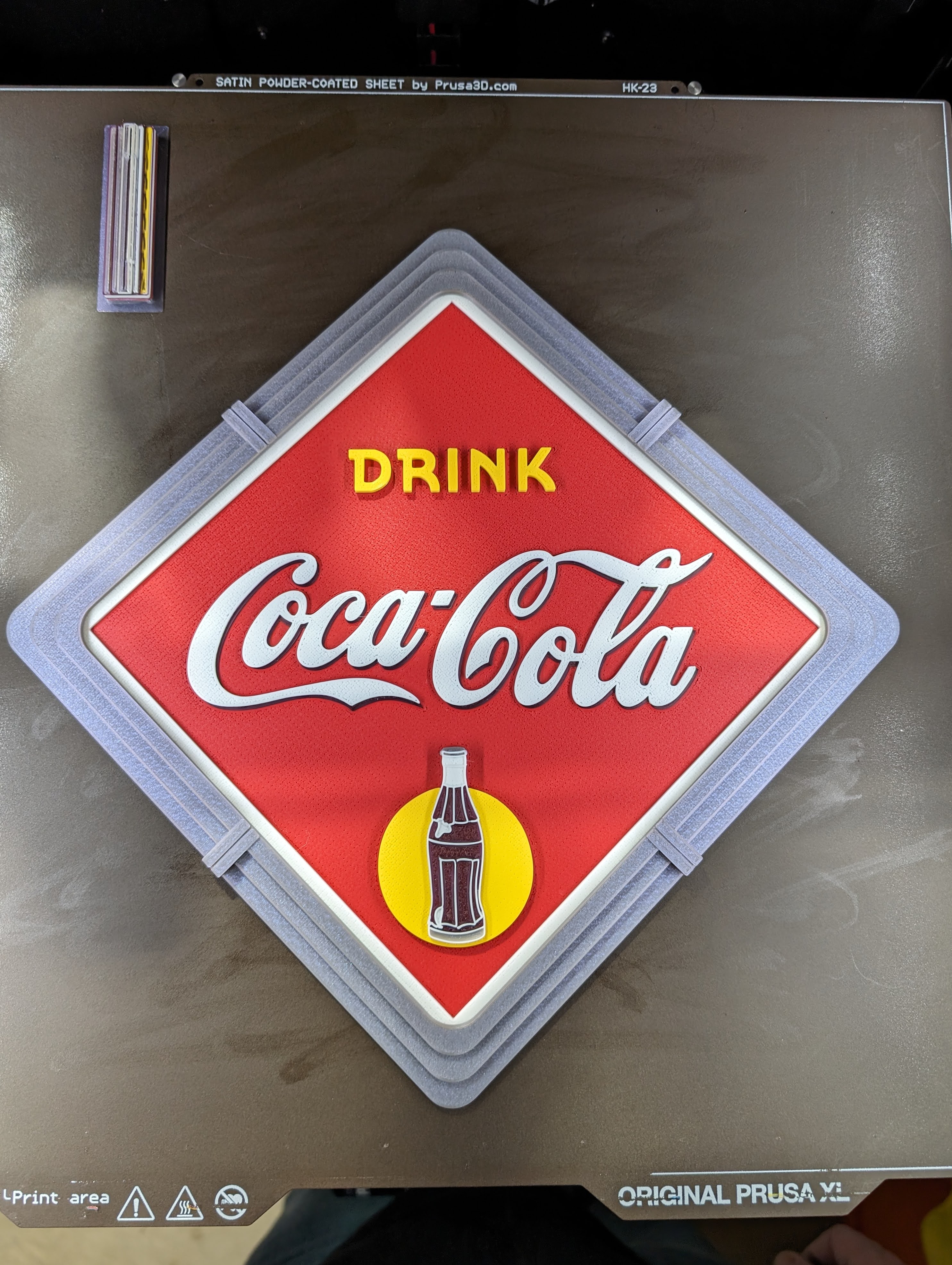 Coca-Cola Sign from the 1940s by Jacob Warner | Download free STL model ...