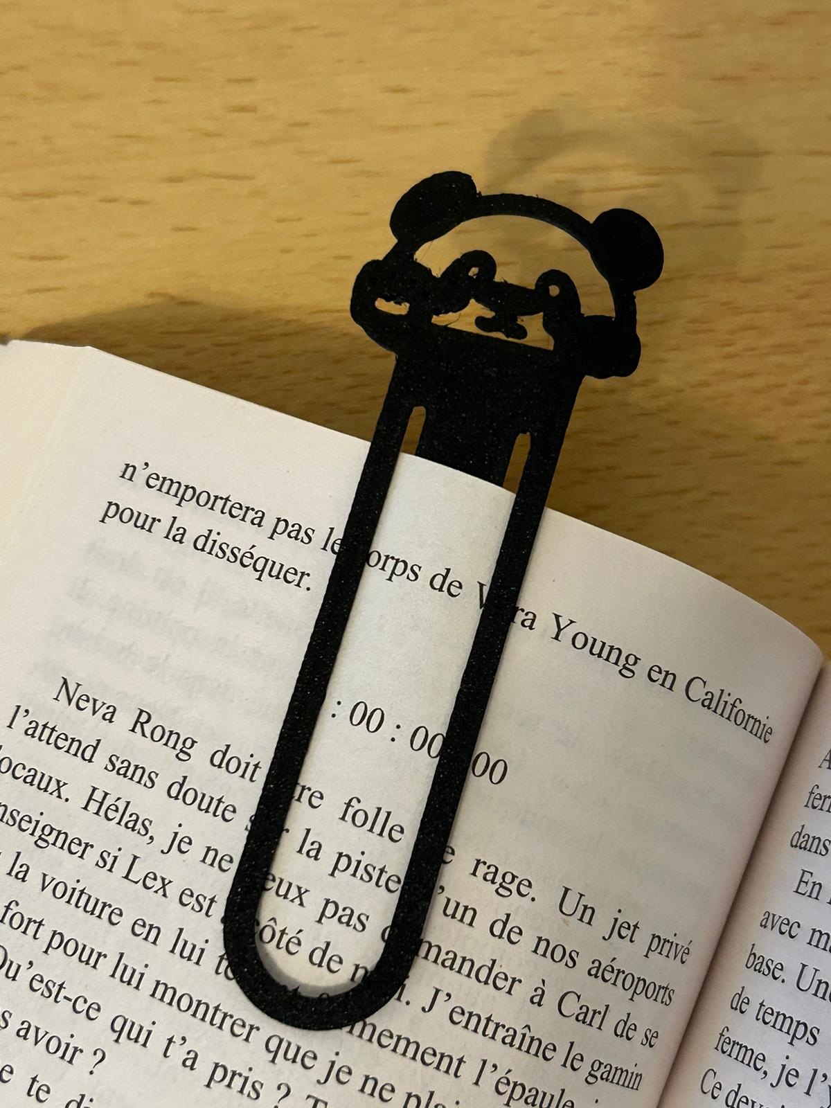 Cute Panda Bookmark by Sabu8 | Download free STL model | Printables.com
