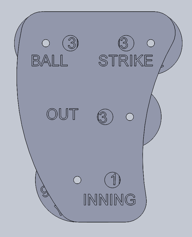 UMPIRE COUNTER by MattHecht | Download free STL model | Printables.com