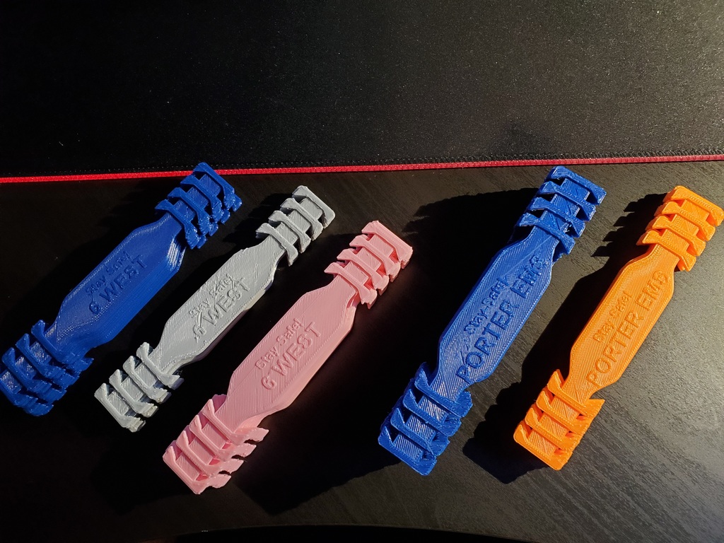 Mask Buckle / Ear Saver by KD9CFD | Download free STL model ...