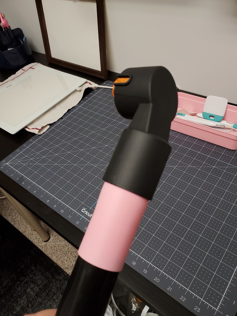 Dremel Scroll Saw Vacuum Adapter by W9IN | Download free STL model ...