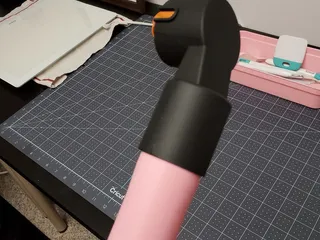 Dremel Scroll Saw Vacuum Adapter by W9IN | Download free STL model ...