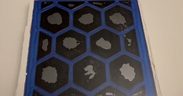 Hexagon modules for LED table by Maxim | Download free STL model ...