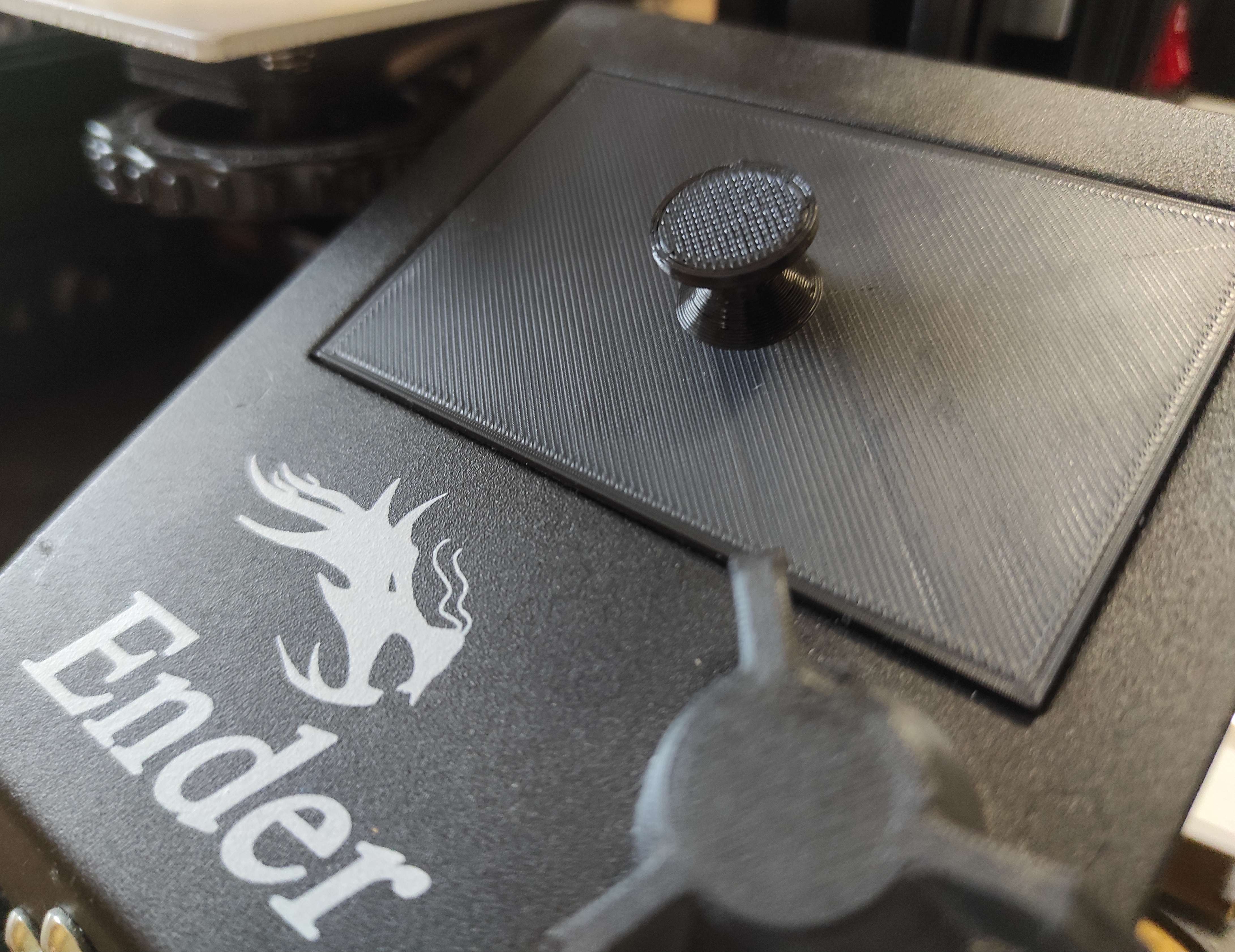 Ender 3 | LCD Screen Cover by D - Model | Download free STL model ...