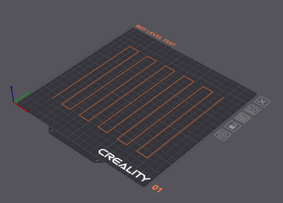 Bed Level Single Line Test Calibration by Sabu8 | Download free STL ...