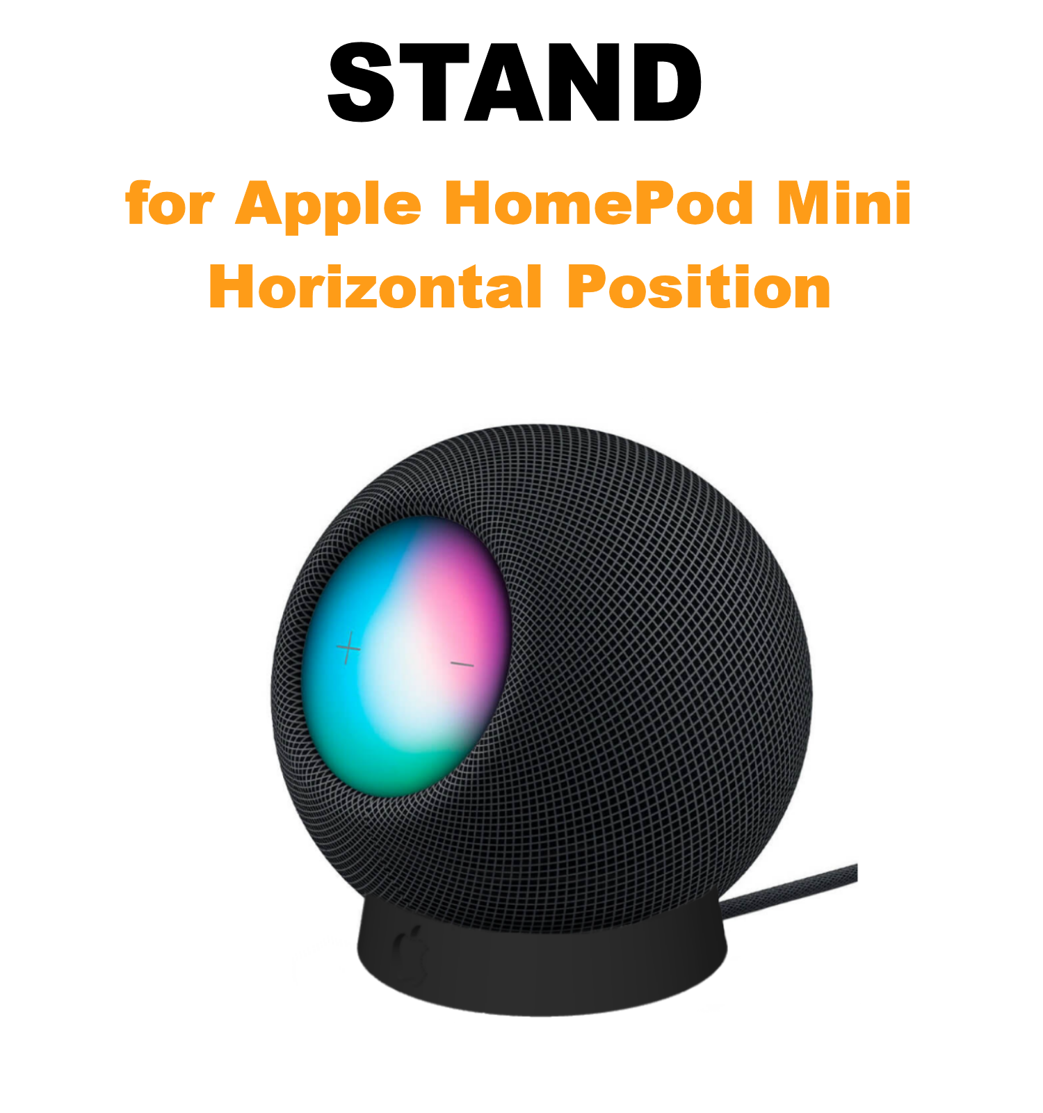 Stand for Apple HomePod Mini - Horizontal Position by STORM DESIGN ...
