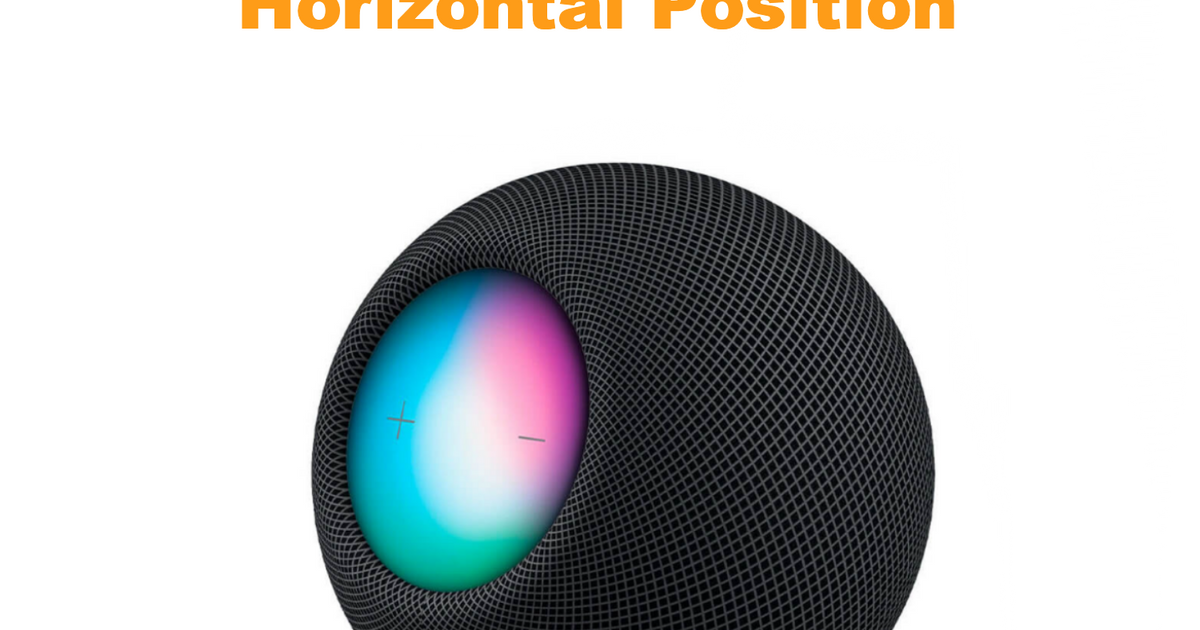 Stand for Apple HomePod Mini - Horizontal Position by STORM DESIGN ...