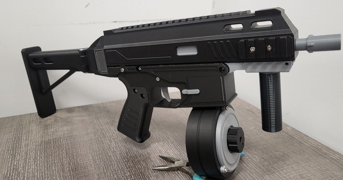 B&B APC9 - Brewger & Boy Advanced Plastic Carbine (Functional Prop/Toy ...