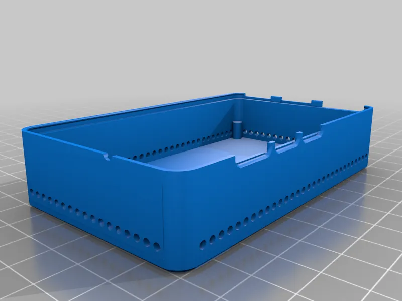 Raspberry Pi 5 Pineberry HatDrive Bottom Case by MacGyverr | Download ...