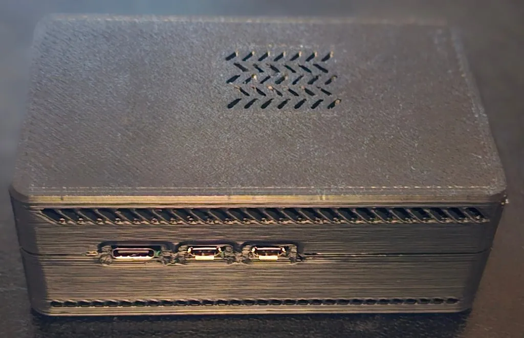 Raspberry Pi 5 Pineberry HatDrive Bottom Case by MacGyverr | Download ...