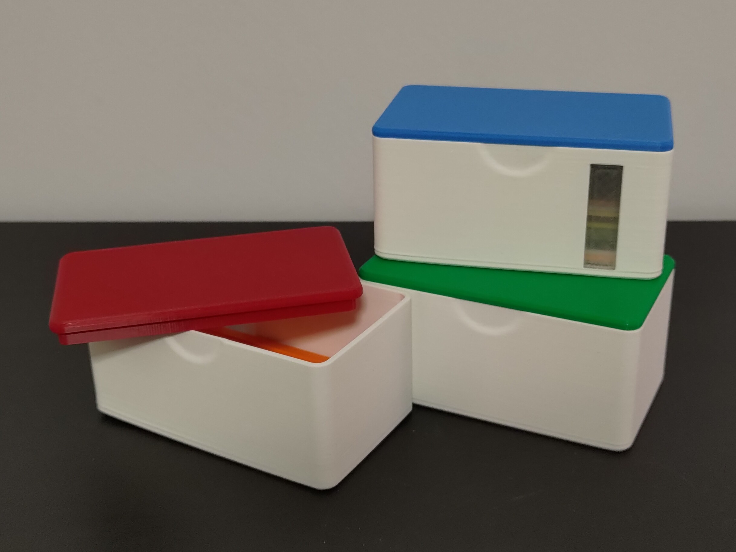 Basic filament card and container by Mathijsco | Download free STL ...