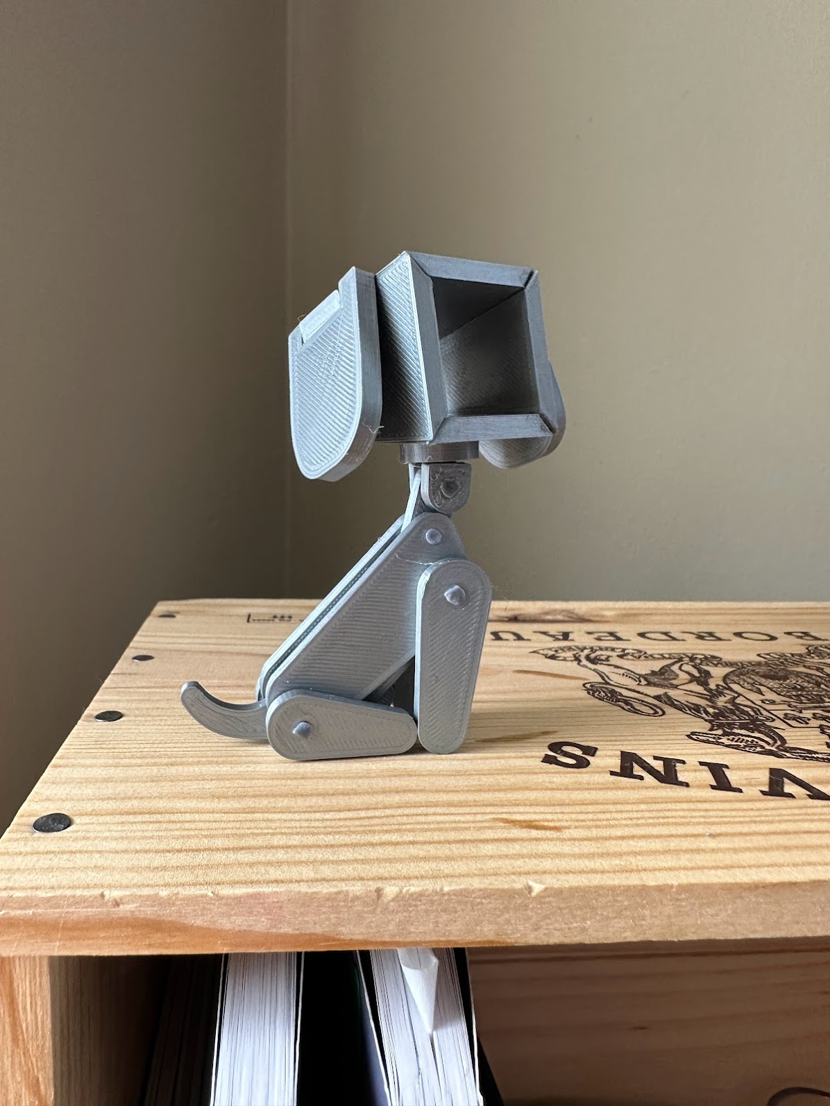 Posable Dog Figurine by Codifer | Download free STL model | Printables.com