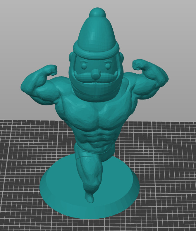 Buff Santa Claus by Se | Download free STL model | Printables.com
