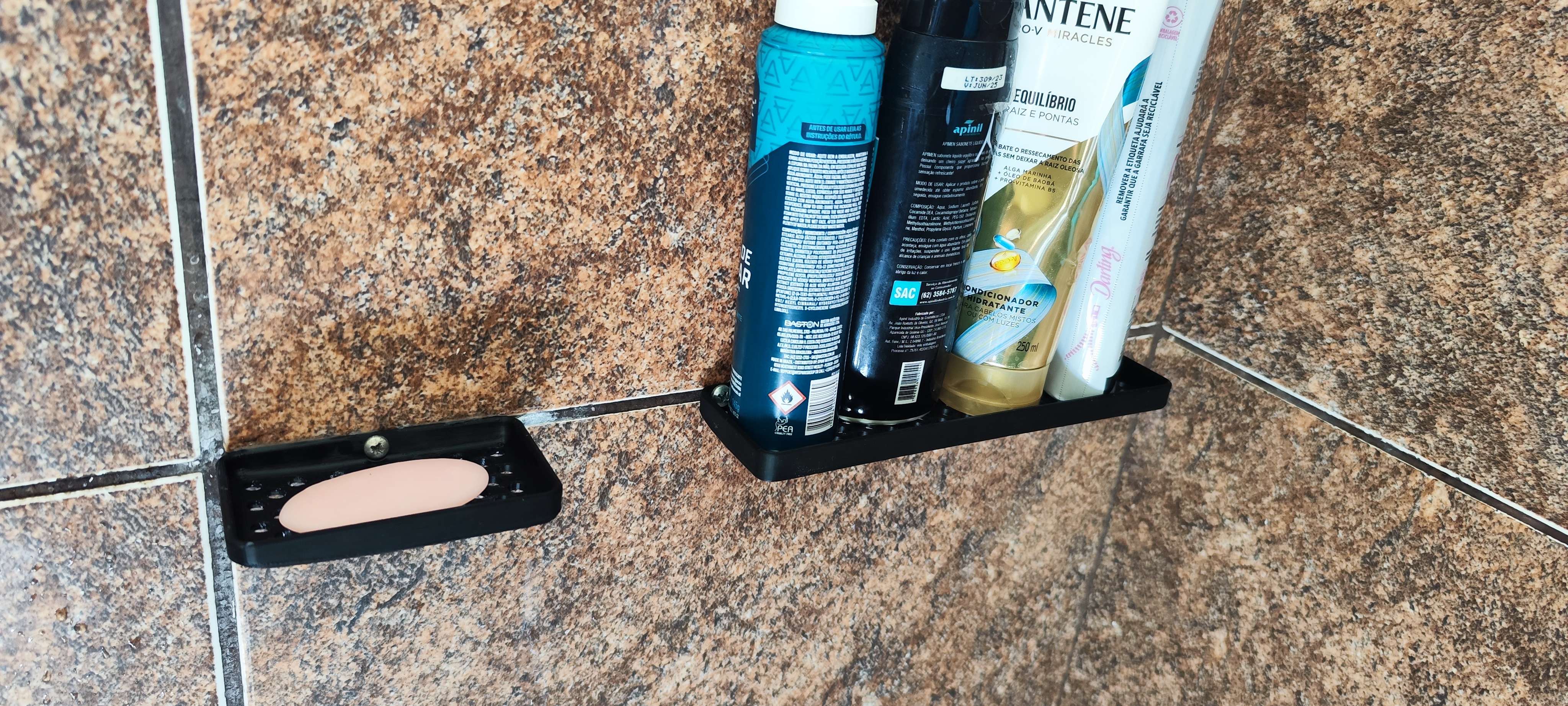 Shampoo and Soap Holders by Lucas R. | Download free STL model ...
