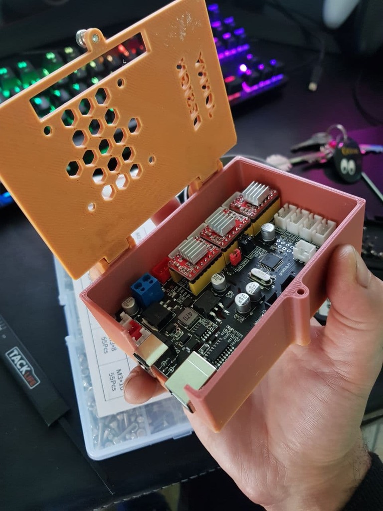 Amazon QPX Grbl controller board Holder by Jonathan Alborino | Download ...