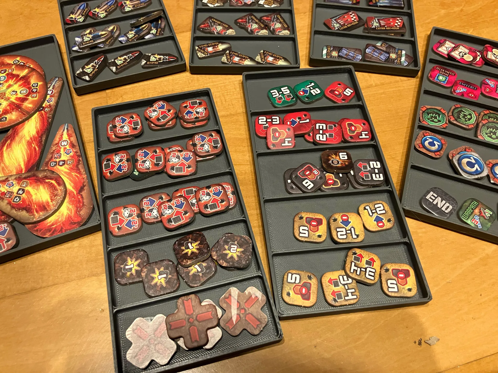 3d printable organizer | Warhammer 40,000: Heroes of Black Reach