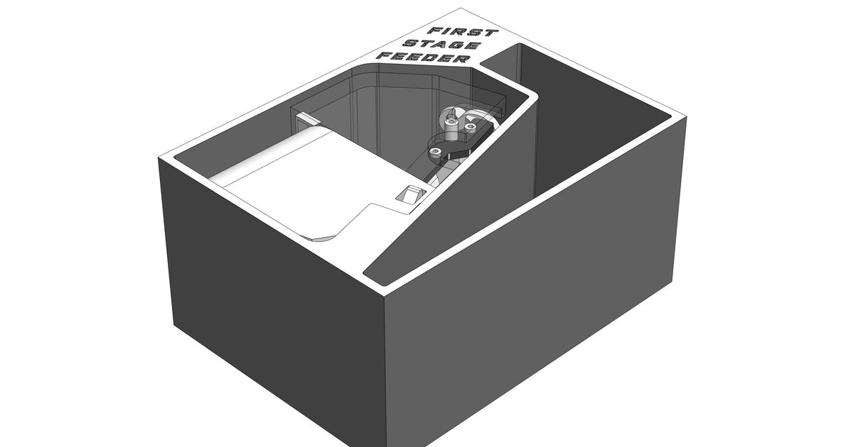 [BaBo] insert first stage feeder 3x4 by Willi | Download free STL model ...