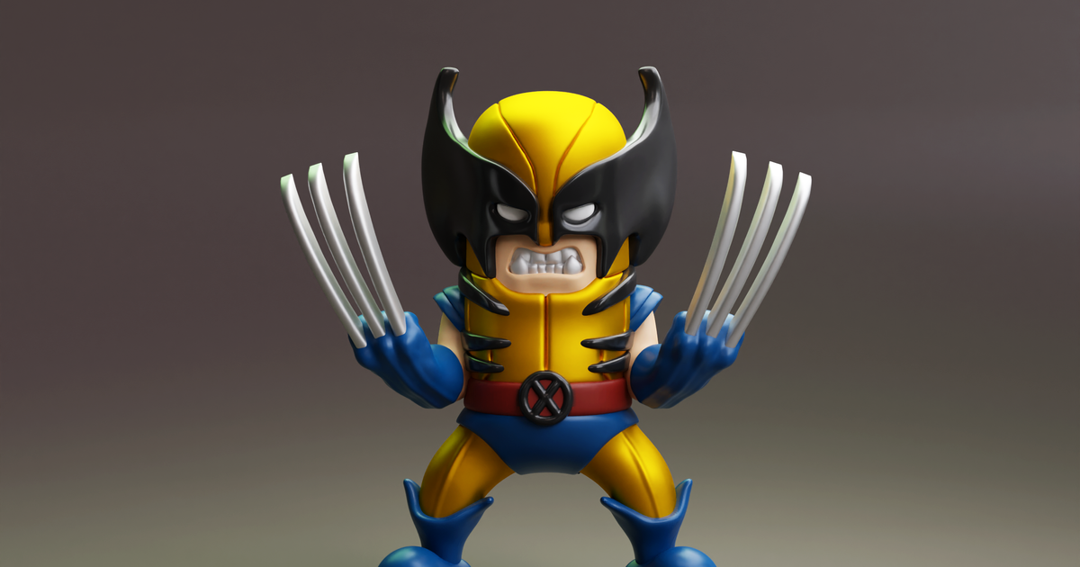 Mini Wolverine by Wekster | Printables Store
