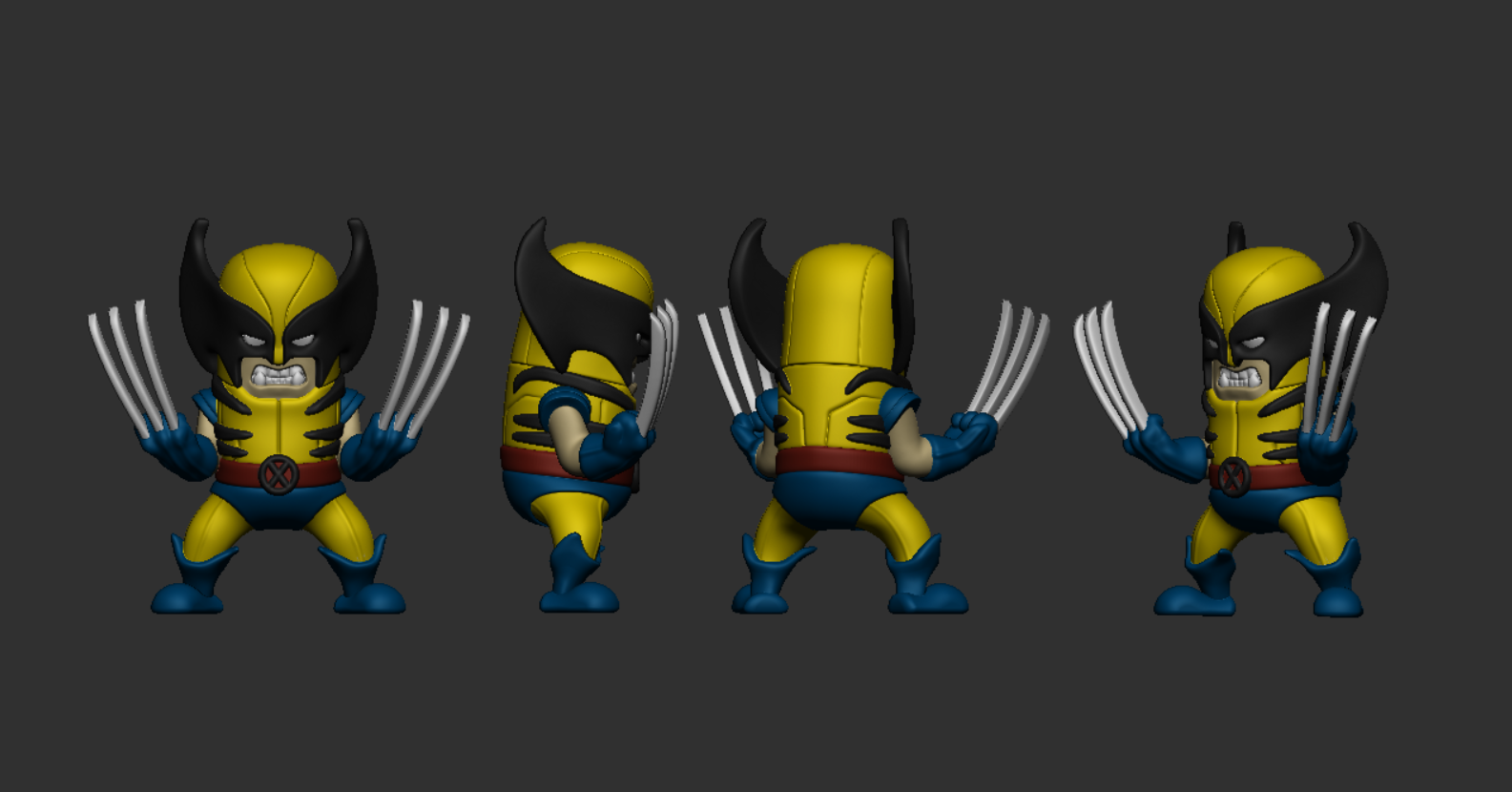 Mini Wolverine by Wekster | Printables Store