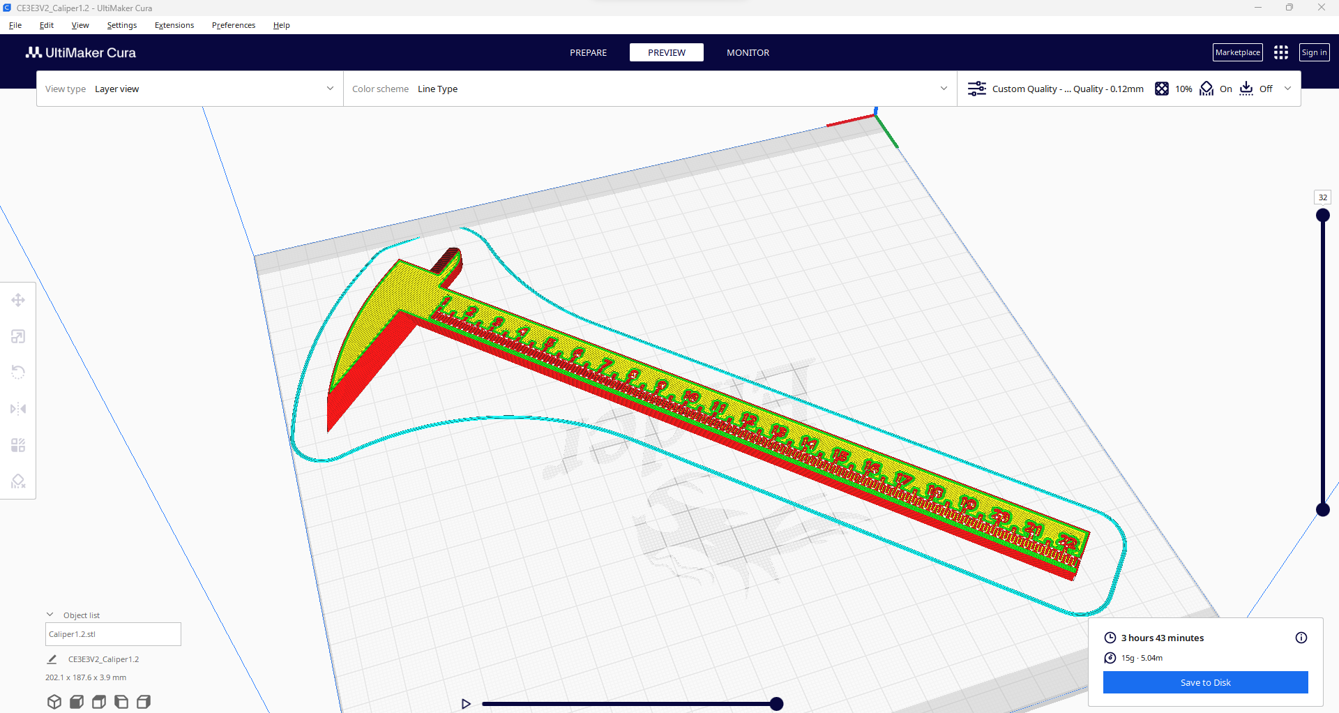 3D Caliper by Lubomir Georgiev | Download free STL model | Printables.com