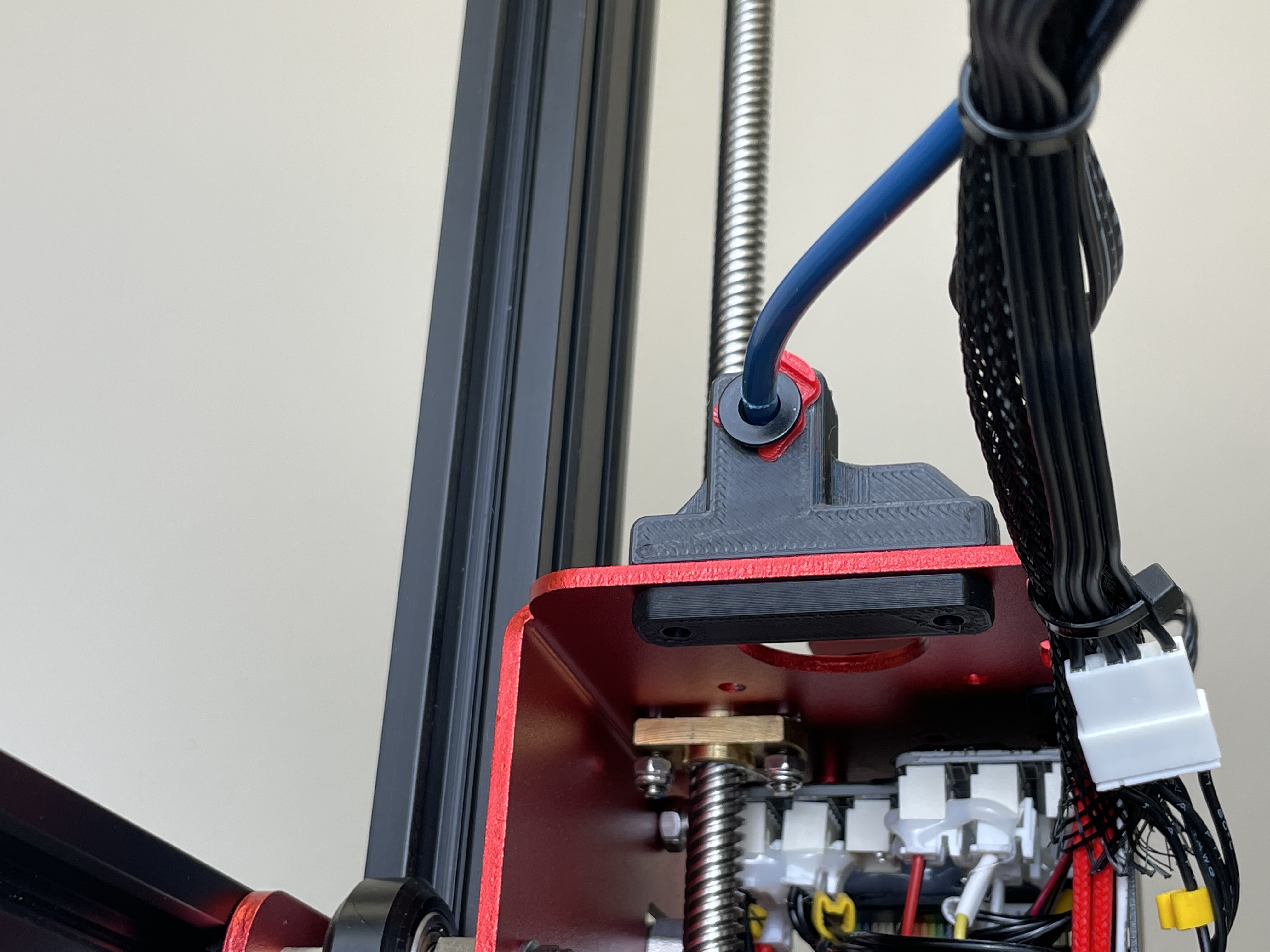 M3213 CR-10S Pro V2 / CR-10 Max [Micro Swiss NG Extruder] - Fan Shroud and Probe Bracket by ...