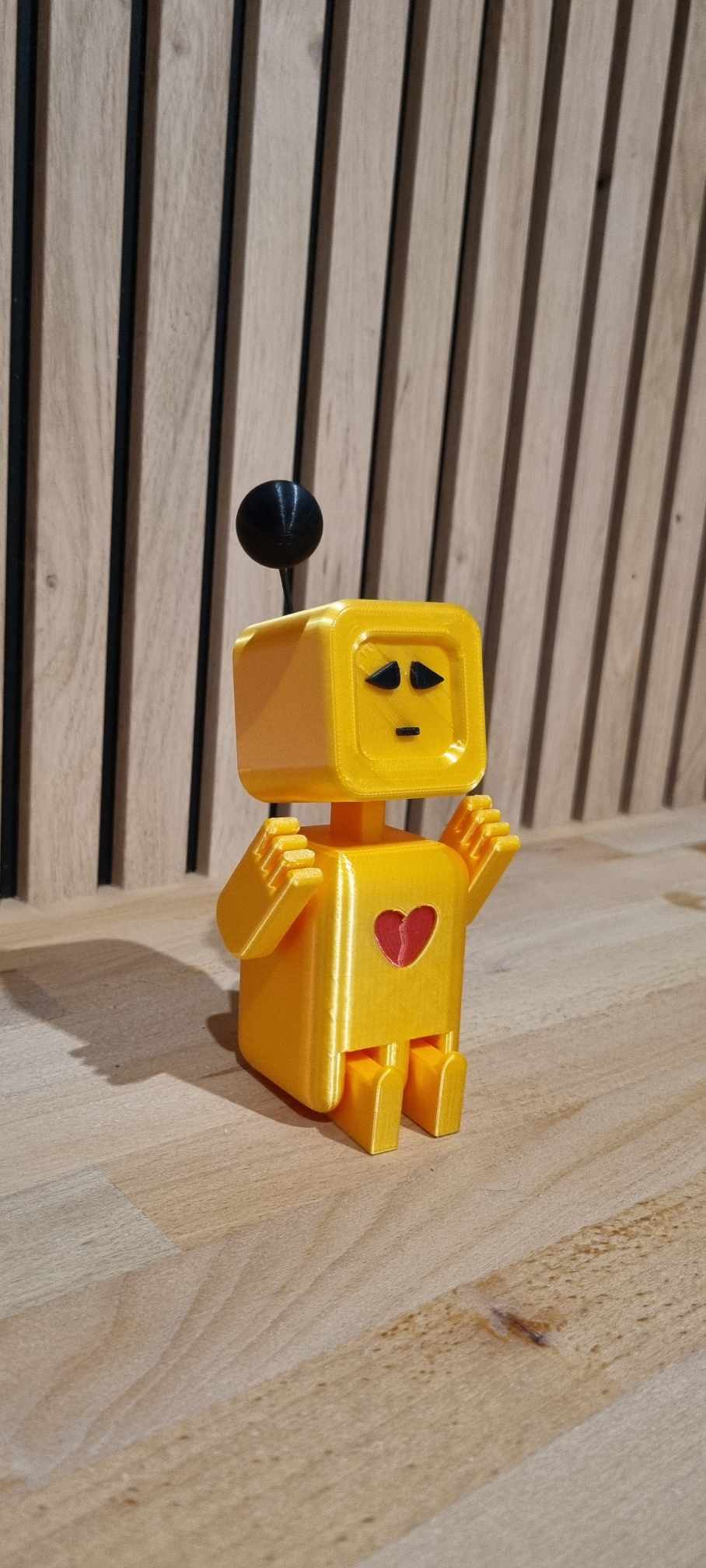 Sad little robot by Flamish printer guy | Download free STL model ...