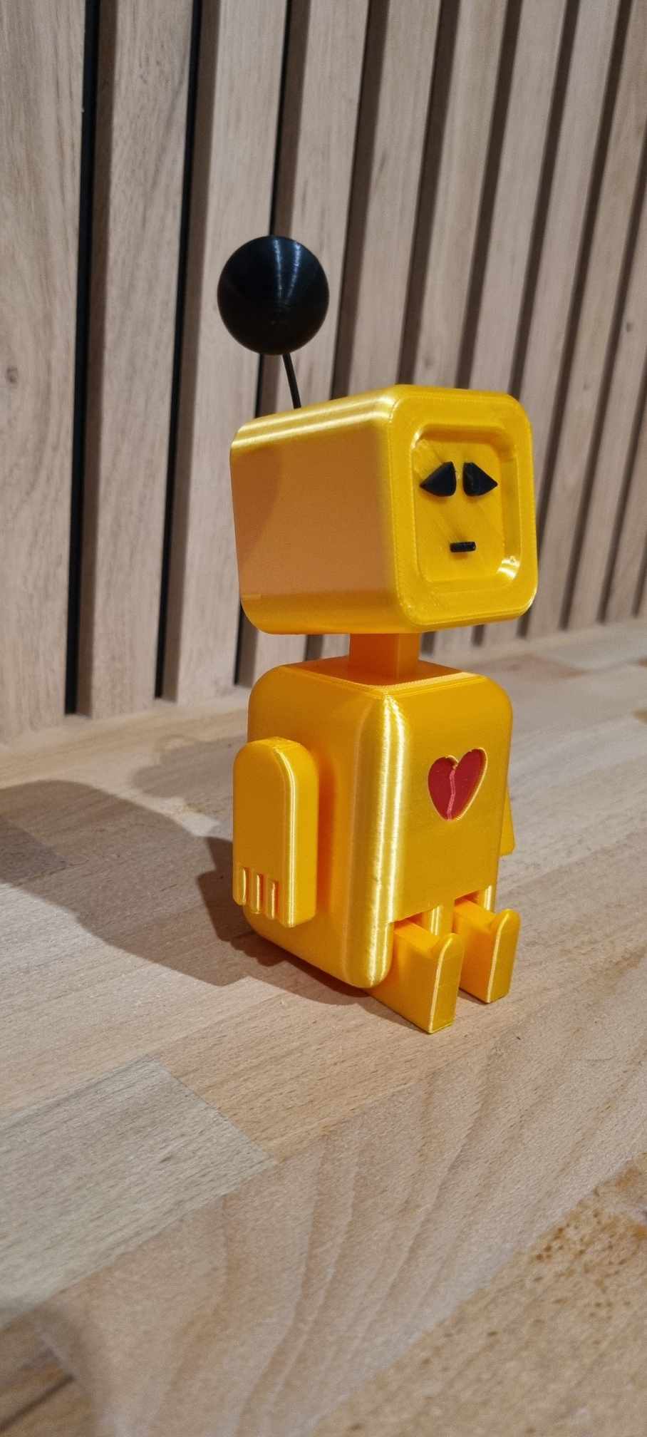 Sad little robot by Flamish printer guy | Download free STL model ...