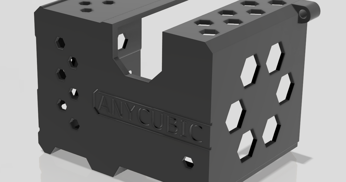 Anycubic Kobra 1 HEX Printhead cover by Mxtale | Download free STL ...