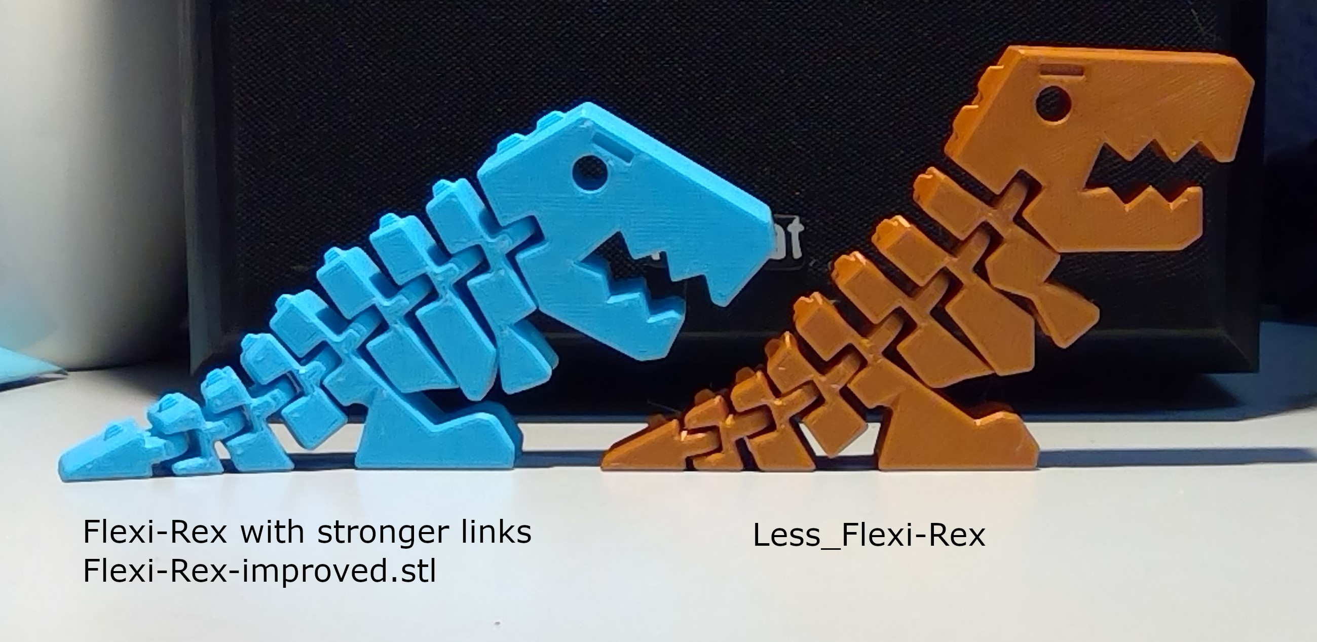 Less Flexi-Rex by LockeDerBoss | Download free STL model | Printables.com