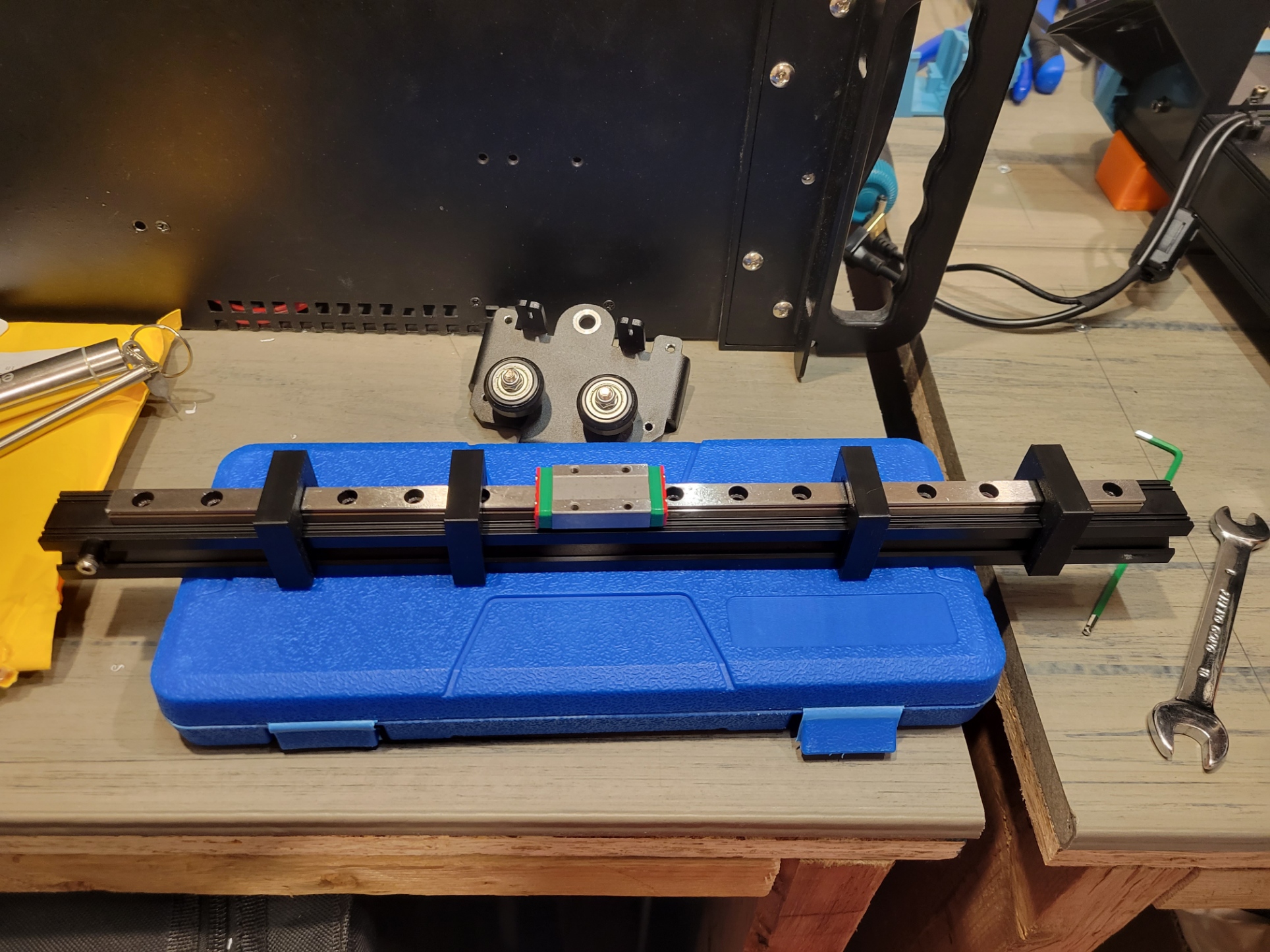 Linear rail upgrade for SV07 printed parts. by vasyl83 | Download free STL model | Printables.com