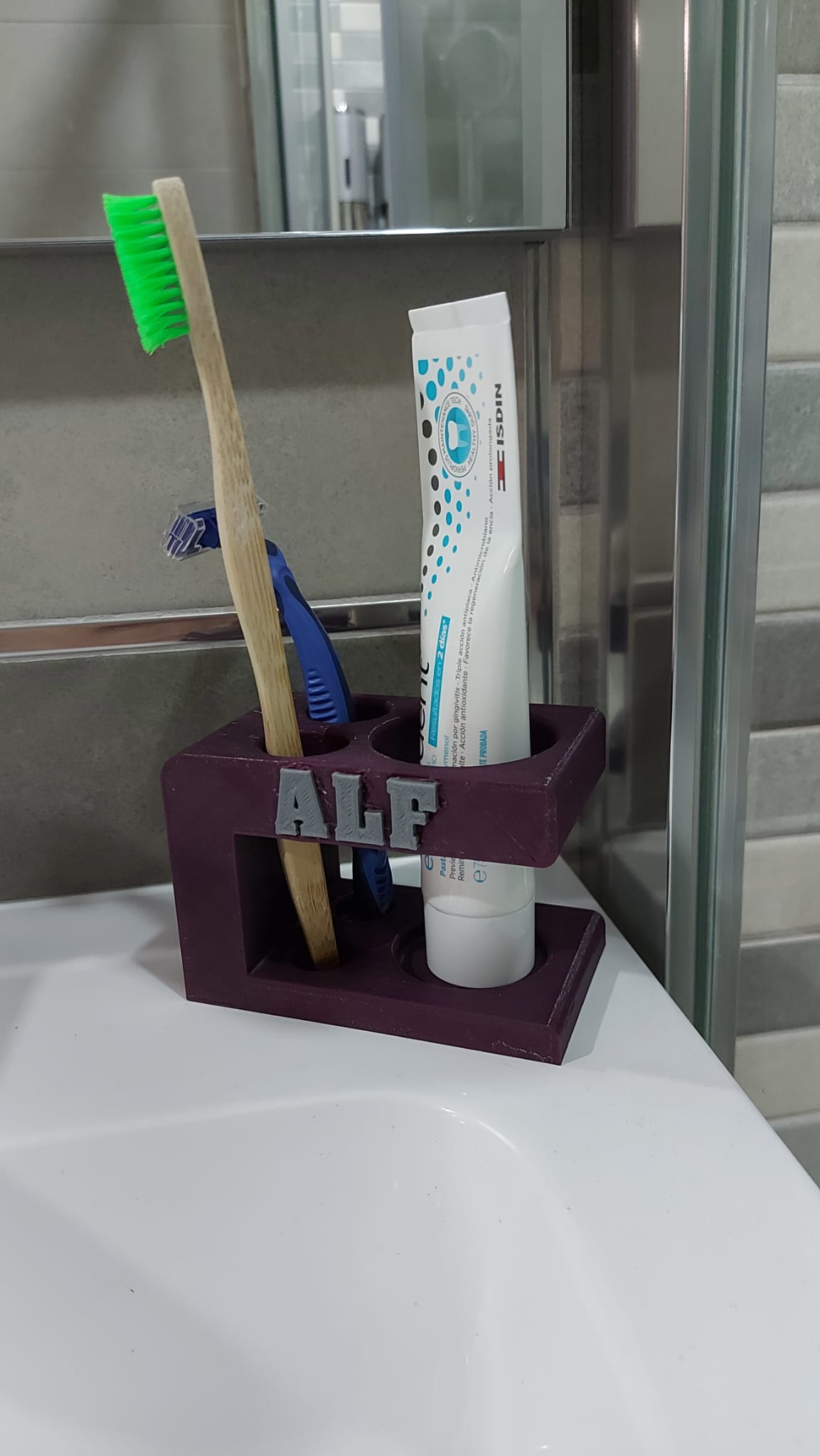 Support toothpaste with name by Alfons05 | Download free STL model ...