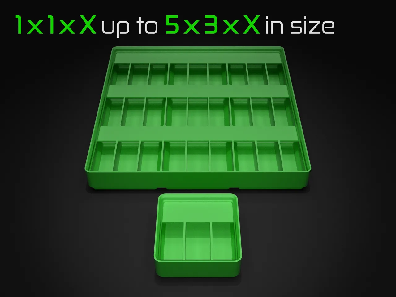 Gridfinity Ultra Light Bins - Divider Label Edition by HuMa | Download ...