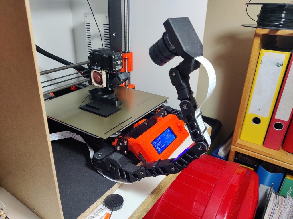 Modular MK3/s camera arm (also RPi HQ) by Marius Hornberger | Download ...