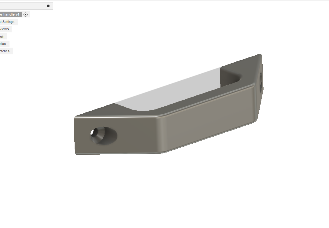 Drawer handle by ogfortis | Download free STL model | Printables.com